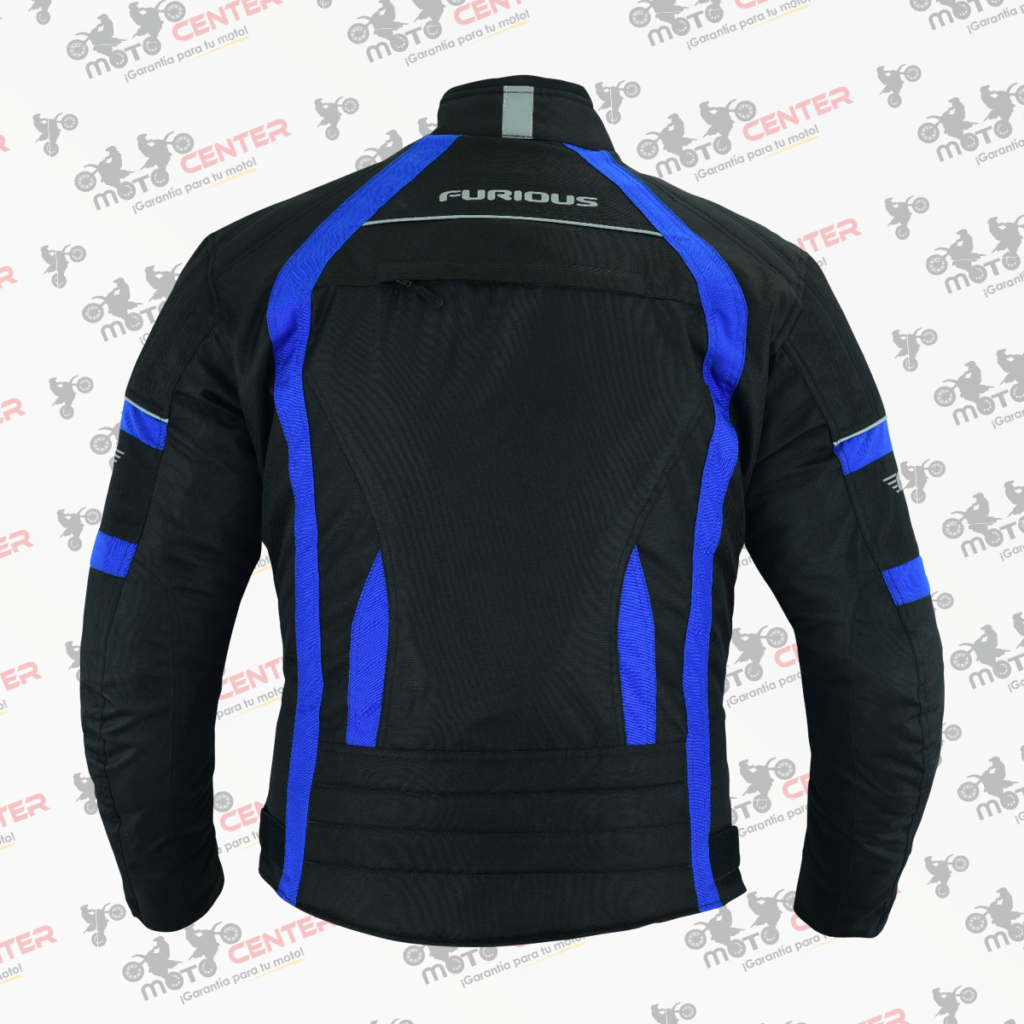 Chumpa Fast Back Azul - MOTOCENTER GARKA