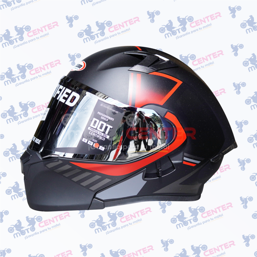 Casco 3120 Test Mate Shield Plateado - Zoom Doble Propósito - 29490 ...