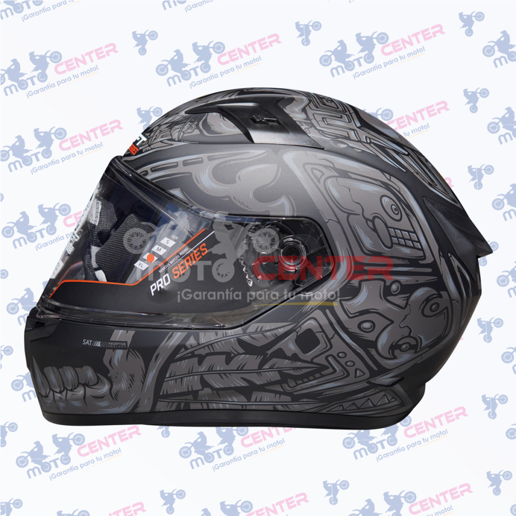 Casco 545 Pro Aztec Mate - Shaft Cerrado - 27788 - MOTOCENTER GARKA